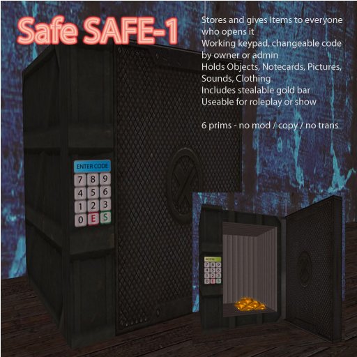Second Life Marketplace - SAFE